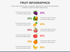 Fruit Infographics for PowerPoint and Google Slides - PPT Slides