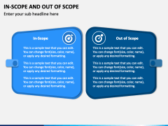 In Scope and Out of Scope PowerPoint and Google Slides Template - PPT ...