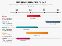 Mission and Deadline PowerPoint and Google Slides Template - PPT Slides