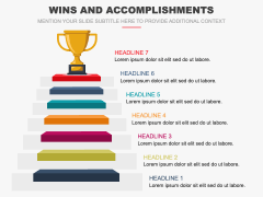 Wins and Accomplishments PowerPoint and Google Slides Template - PPT Slides