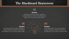 Creative Blackboard Theme for PowerPoint and Google Slides Template ...