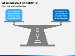 Weighing Scale Infographic PowerPoint Template and Google Slides Theme