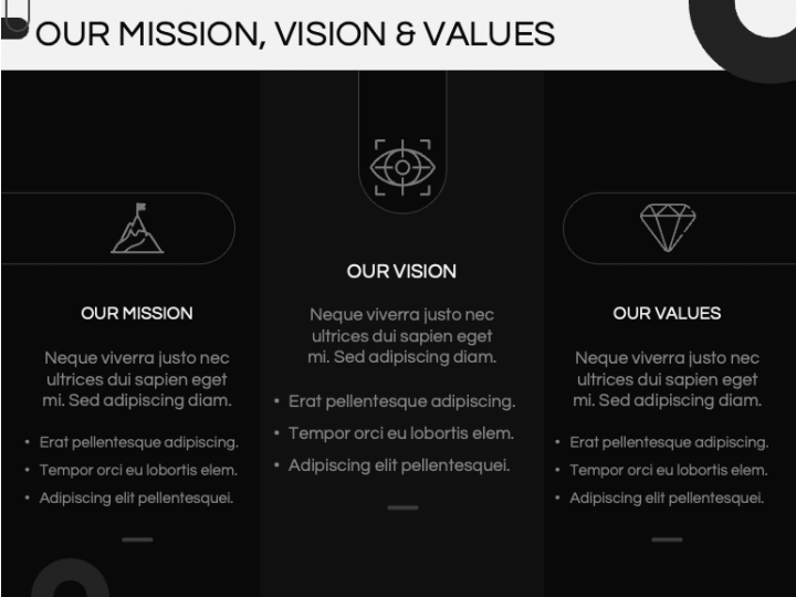 Modern Black Presentation Theme for PowerPoint and Google Slides - PPT ...