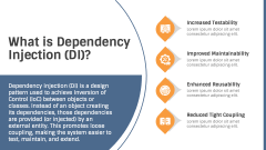 Dependency Injection PowerPoint and Google Slides Template - PPT Slides