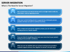 Server Migration PowerPoint and Google Slides Template - PPT Slides
