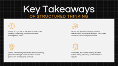Structured Thinking PowerPoint and Google Slides Template - PPT Slides