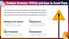 Free - Grammar Lesson PowerPoint and Google Slides Template - PPT Slides