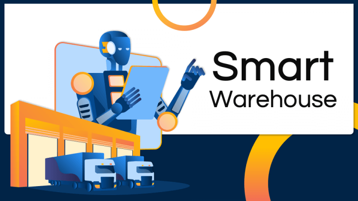 Smart Warehouse PowerPoint and Google Slides Template - PPT Slides