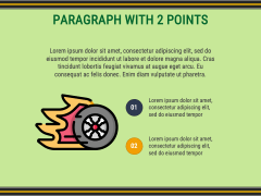 Free - Car Race Theme PowerPoint Template and Google Slides Theme