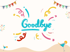Free Farewell Presentation Theme for PowerPoint and Google Slides
