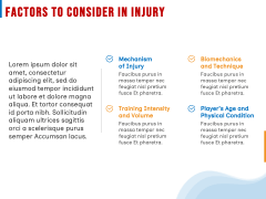 Sports Injuries PowerPoint Template and Google Slides Theme - PPT Slides