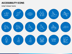 Accessibility Icons for PowerPoint and Google Slides - PPT Slides