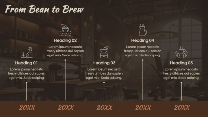 Free - Coffee Shop Theme for PowerPoint and Google Slides - PPT Slides