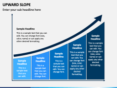 Upward Slope for PowerPoint and Google Slides - PPT Slides