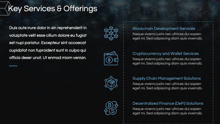 Blockchain Technology Theme for PowerPoint and Google Slides - PPT Slides