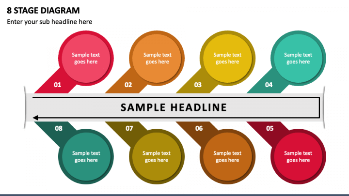 Diagram 8 Stages 8 Steps PowerPoint Templates & Presentation Slides