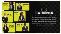 Team Recognition Slides for PowerPoint and Google Slides - PPT Slides