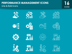 Performance Management Icons for PowerPoint and Google Slides - PPT Slides