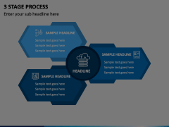 3 Stage Process PowerPoint and Google Slides Template - PPT Slides