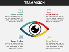 Team Vision PowerPoint and Google Slides Template - PPT Slides