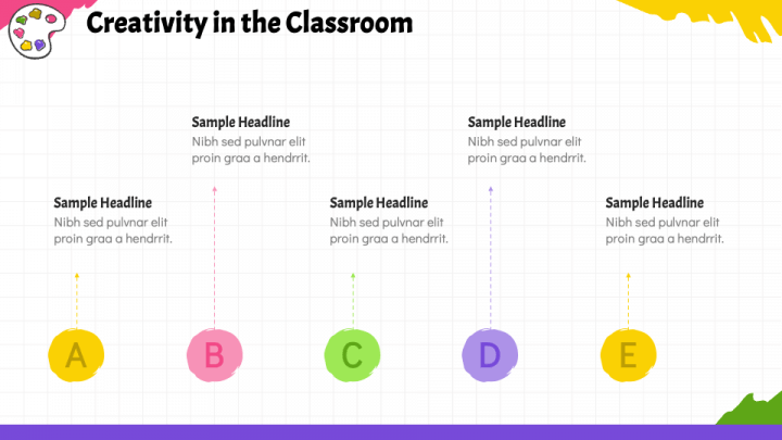 Free - Kids Art Creativity Theme for PowerPoint and Google Slides - PPT ...