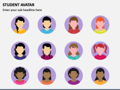Student Avatar for PowerPoint and Google Slides - PPT Slides