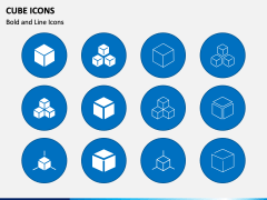 Cube Icons for PowerPoint and Google Slides - PPT Slides
