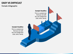 Easy Vs Difficult PowerPoint and Google Slides Template - PPT Slides