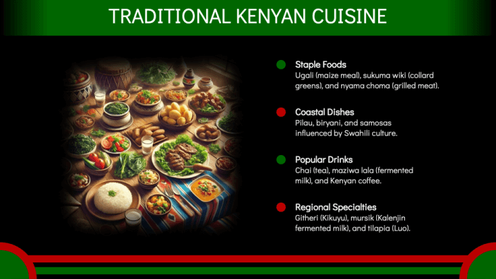 Free - Kenya Culture PowerPoint and Google Slides Template - PPT Slides