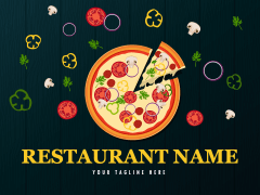 Free - Pizza Restaurant Presentation Theme for PowerPoint and Google Slides