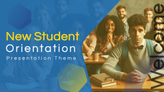 Free - New Student Orientation Theme for PowerPoint and Google Slides