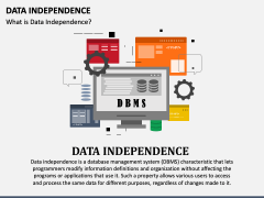 Data Independence PowerPoint and Google Slides Template - PPT Slides