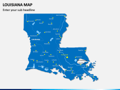 Louisiana Map for PowerPoint and Google Slides - PPT Slides