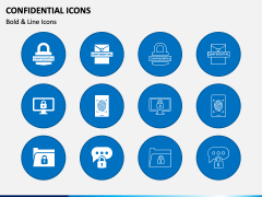 Confidential Icons for PowerPoint and Google Slides - PPT Slides
