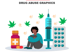 Drug Abuse Graphics for PowerPoint and Google Slides - PPT Slides