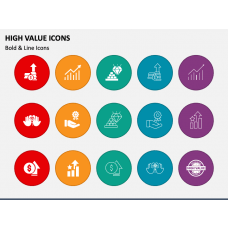 Core Values Icons PowerPoint Template - PPT Slides