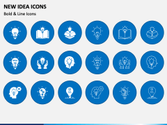 New Idea Icons for PowerPoint and Google Slides - PPT Slides
