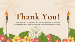 Free - Hawaiian Culture PowerPoint and Google Slides Template - PPT Slides