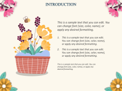 Free - Floral Presentation Theme for PowerPoint and Google Slides