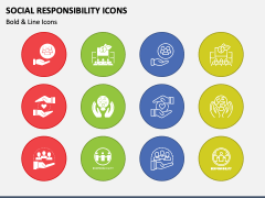 Social Responsibility Icons for PowerPoint and Google Slides - PPT Slides