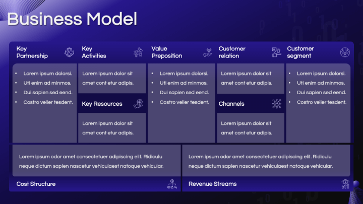 AI Tech Company Profile PowerPoint and Google Slides Template - PPT Slides