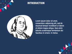 Free - Benjamin Franklin Day PowerPoint Template and Google Slides Theme