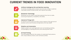 Food Innovation PowerPoint and Google Slides Template - PPT Slides