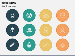 Toxic Icons for PowerPoint and Google Slides - PPT Slides