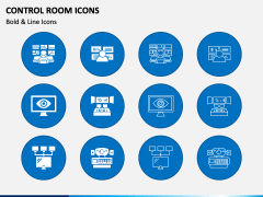Control Room Icons for PowerPoint and Google Slides - PPT Slides