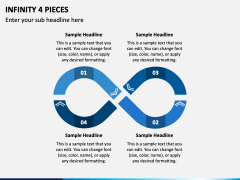 Infinity - 4 Pieces PowerPoint Template - PPT Slides