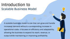 Scalable Business Model PowerPoint and Google Slides Template - PPT Slides