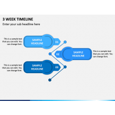 3 Week Ramp up Plan PowerPoint Template - PPT Slides
