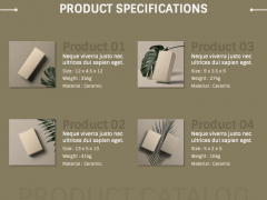 Product Catalog PowerPoint and Google Slides Template - PPT Slides