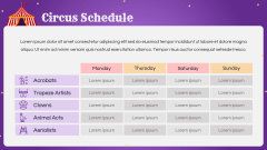 Free - Circus Theme for PowerPoint and Google Slides - PPT Slides